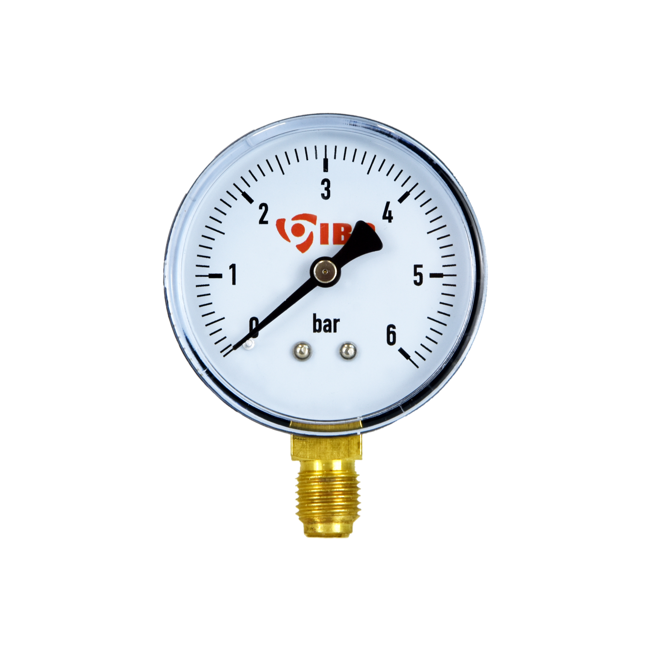 Manometr radialny 1/4", fi 60mm, 0÷6bar