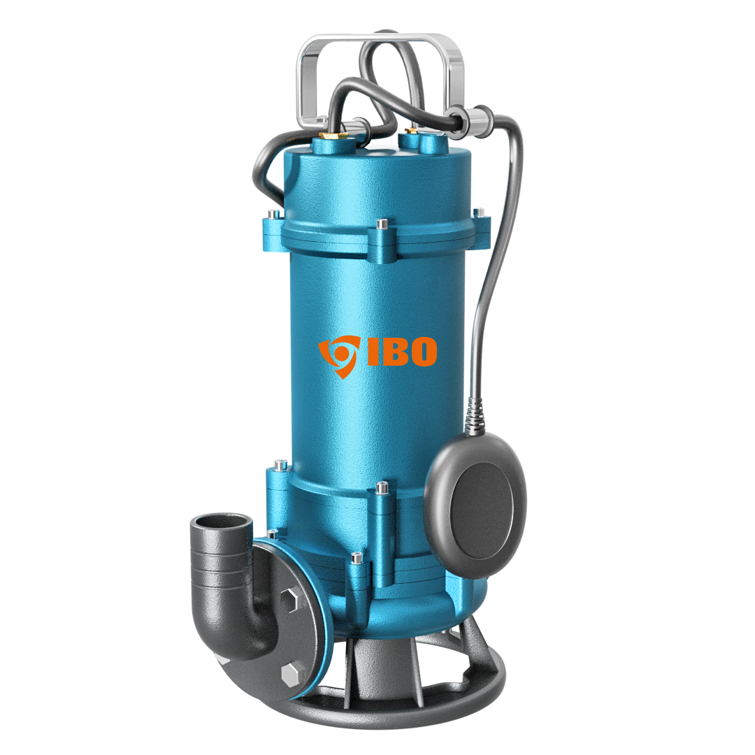 ZWQ 1800 (1.8kW 230V) submersible pump with a swimmer's shredder