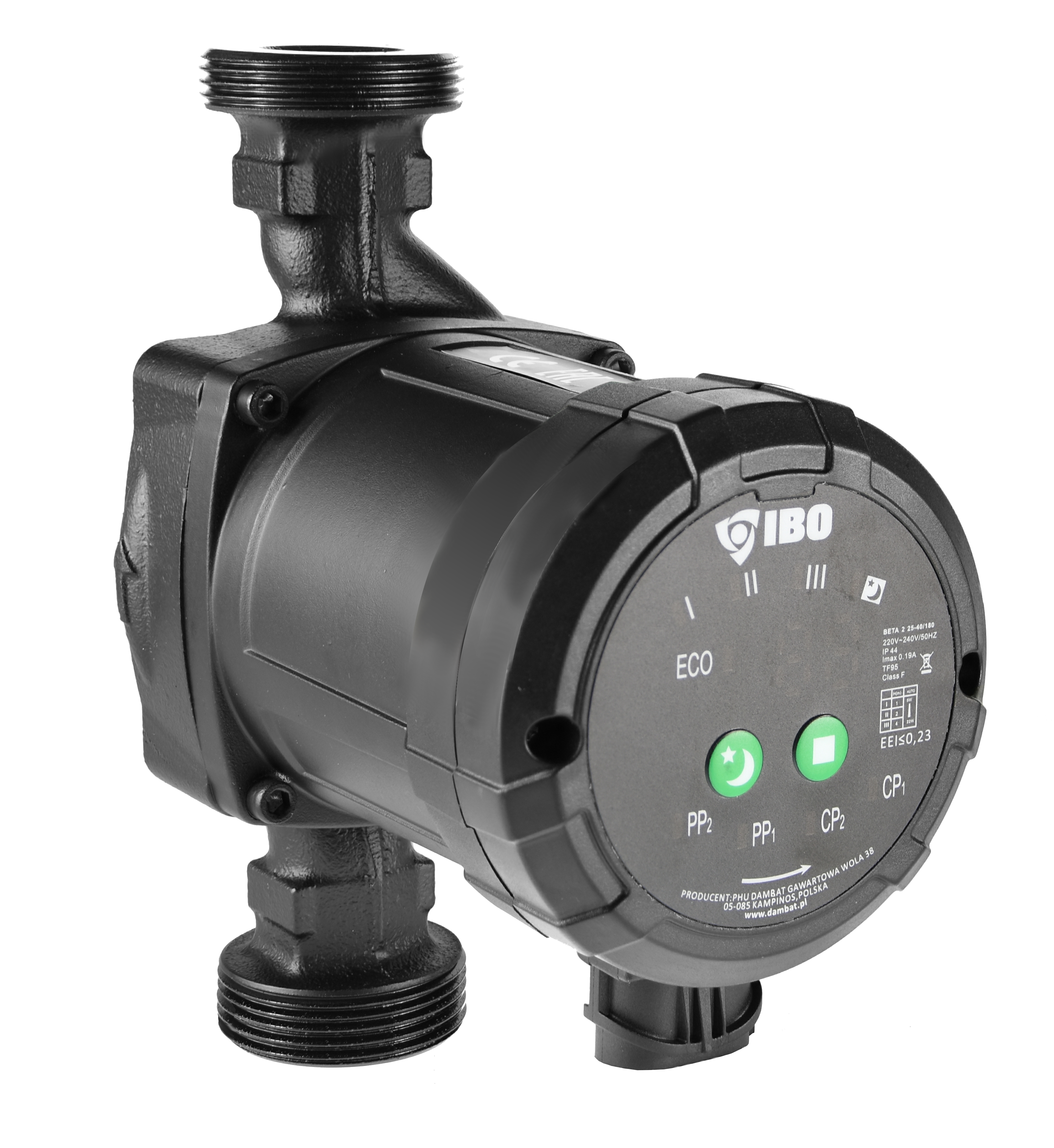 BETA 2 25-60/180 circulation pump with screw connections