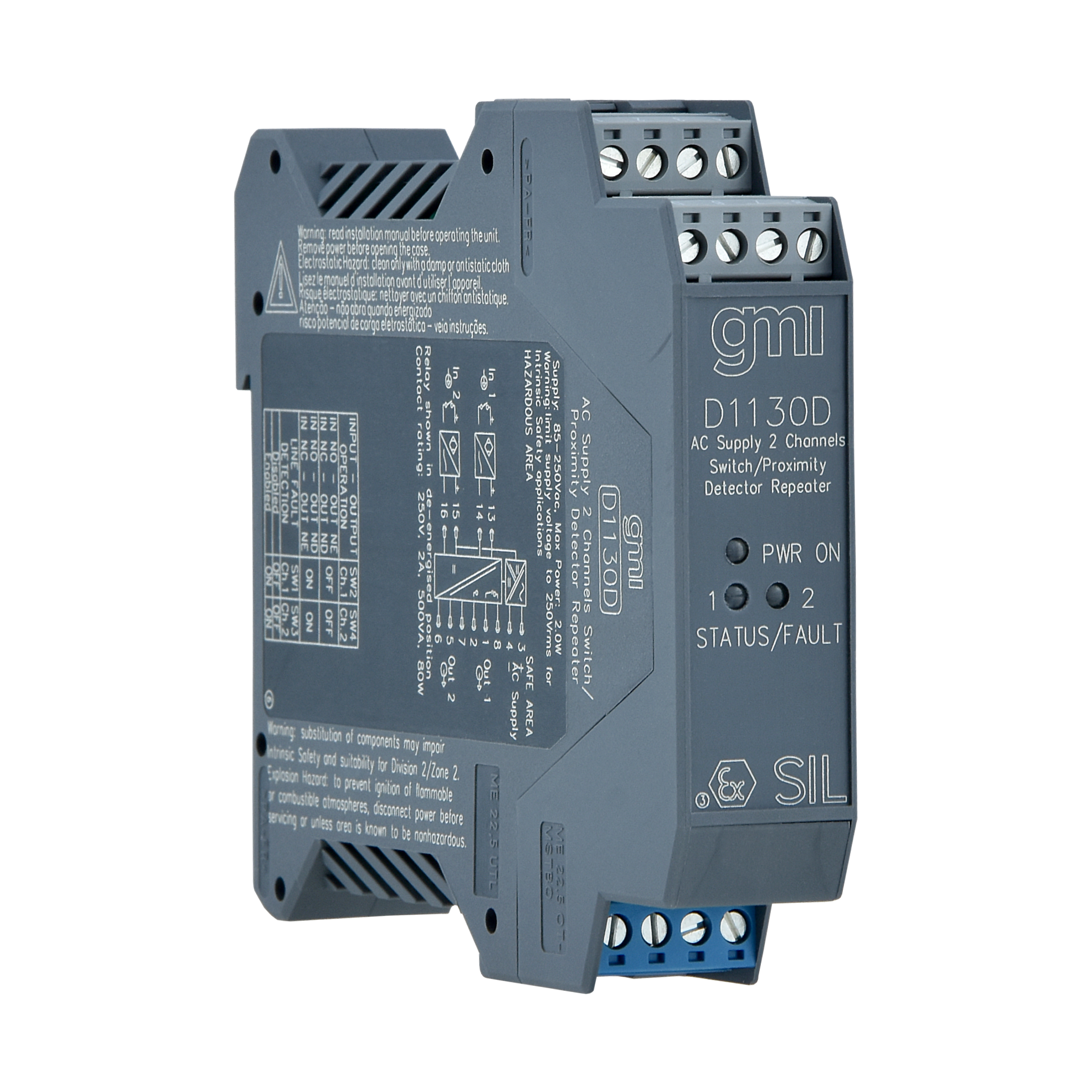 Relay (Ex protective barrier) EMS - EXI / 2 for Floatthis ATEX